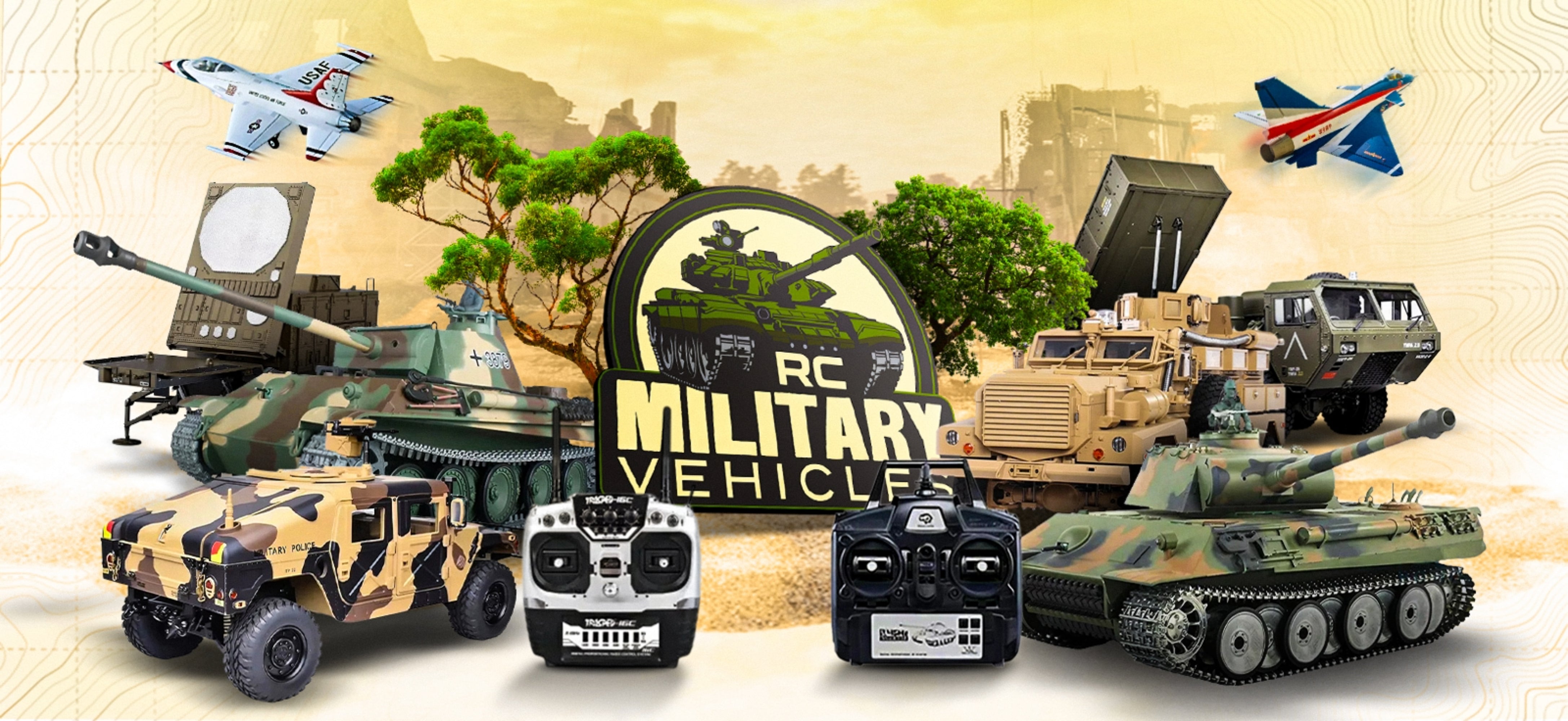 RC MILITARY VEHICLES