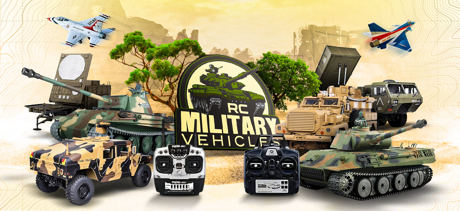RC MILITARY VEHICLES